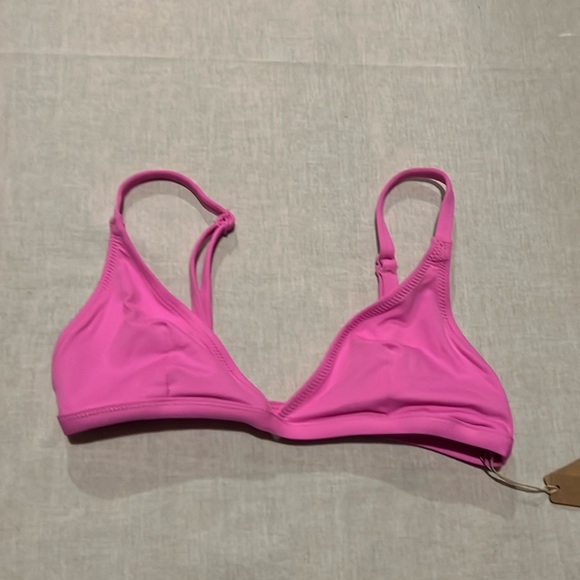 SKIMS | Swim | Skims Swim Adjustable Triangle Bikini Top Neon Orchid ...